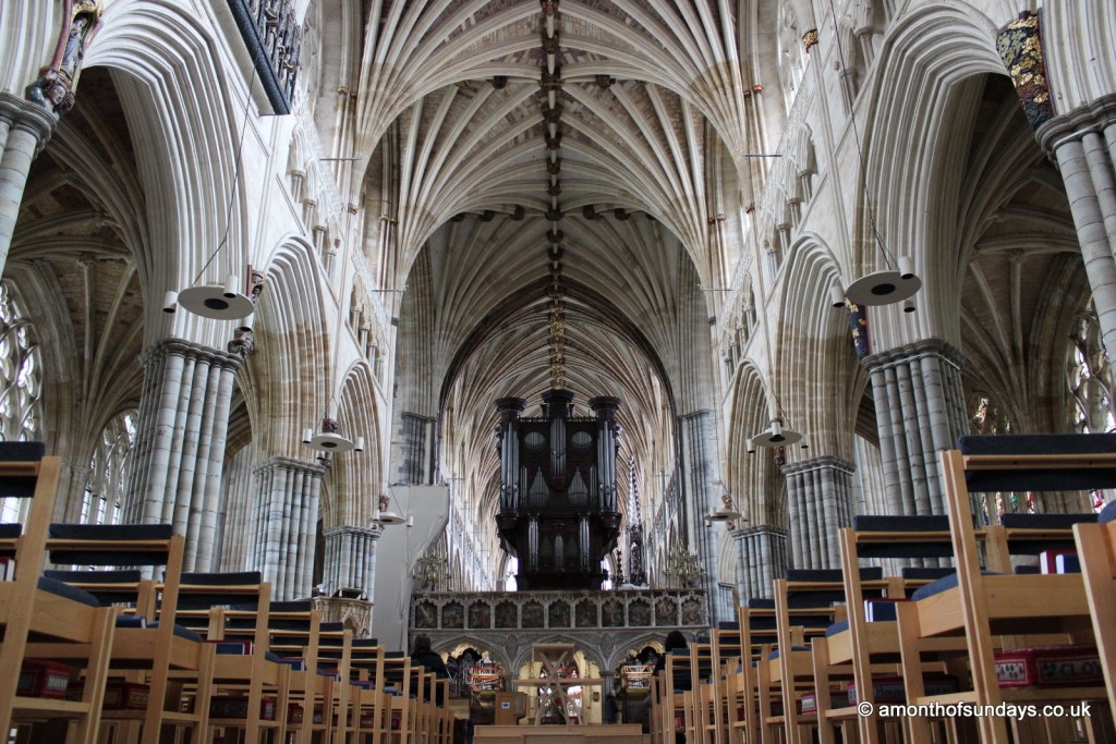 Exeter Cathedral | A Month of Sundays
